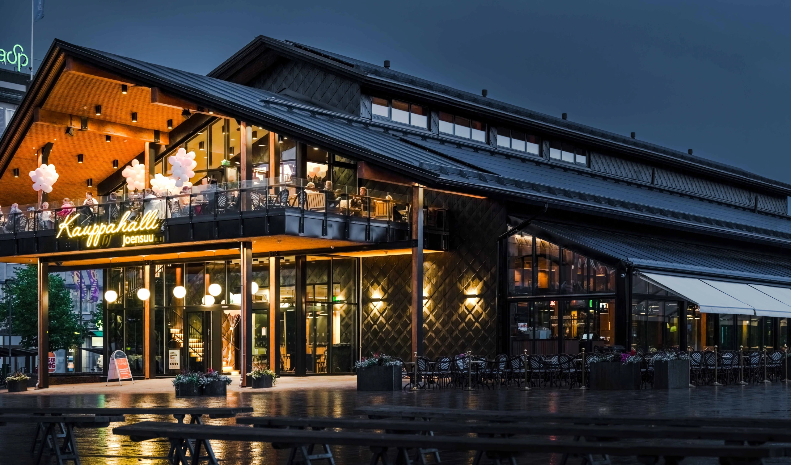 Kauppahalli Joensuu Shines Like A Beautiful Lantern - Finding Finland